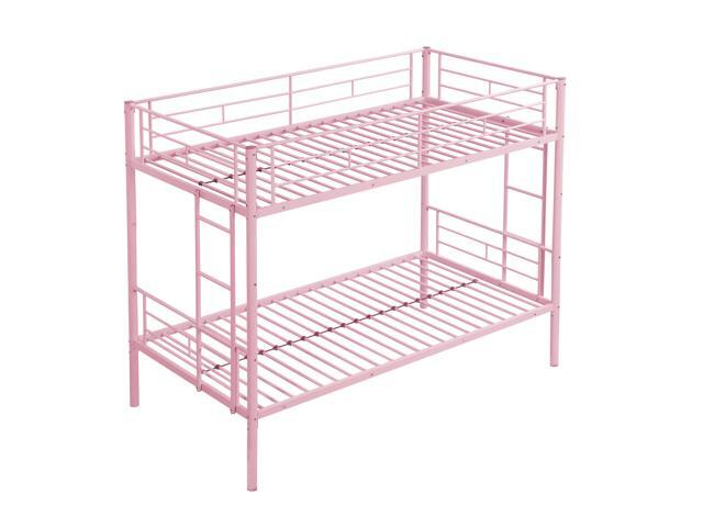 Click here for METAL BUNK BED PINK Twin Over Twin prices