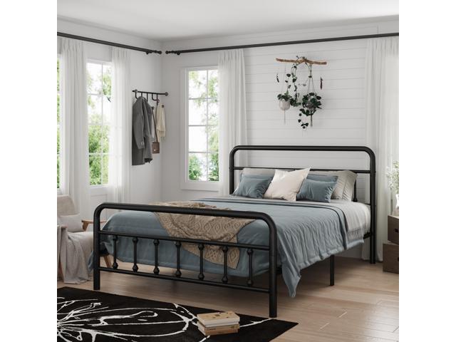 Click here for Metal Bed Frame Queen Size Bed Frame with Headboar... prices