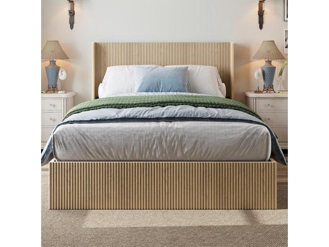 Click here for A large raised and undulating storage bed frame wi... prices