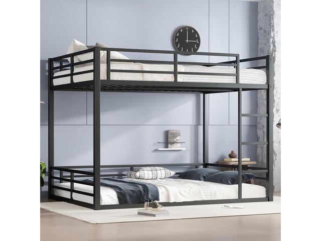 Click here for Metal Queen over Queen Bunk Bed for Teens and Adul... prices