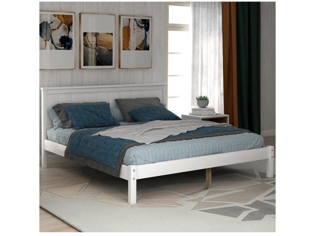 Click here for Platform Bed Frame with Headboard  Wood Slat Suppo... prices