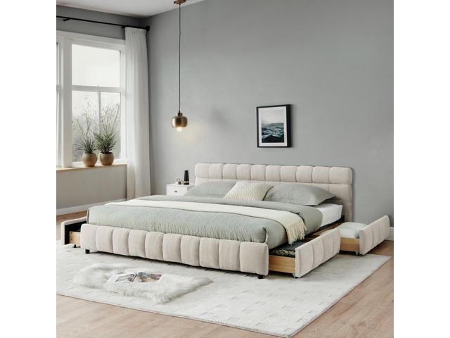 Click here for California King size Upholstered Bed comfortable u... prices