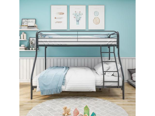 Click here for Heavy Duty Twin-Over-Full Metal Bunk Bed  Easy Ass... prices