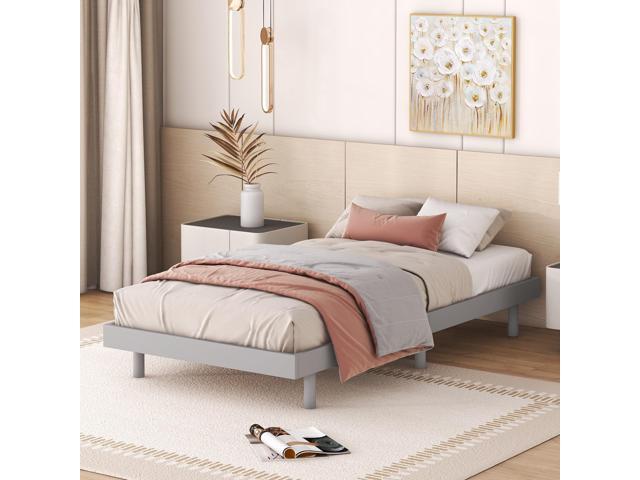 Click here for Modern Design Twin Size Floating Platform Bed Fram... prices