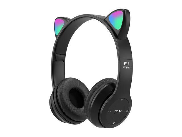 Click here for Gemdeck RGB Cat Ear Headphones Wireless Foldable G... prices