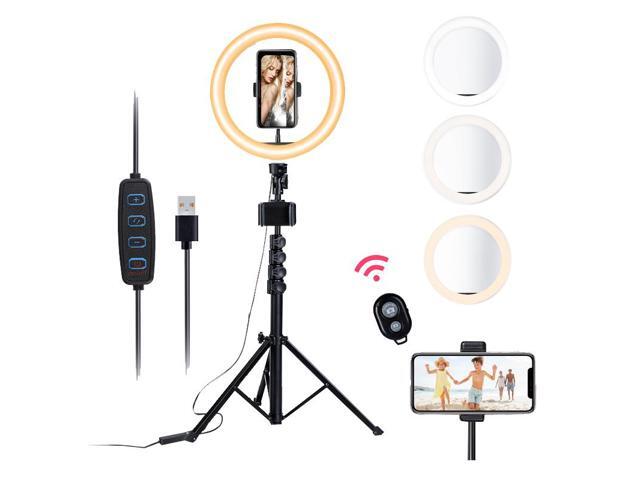 Click here for Gemdeck 10 LED Ring Light with Stand and Phone Hol... prices