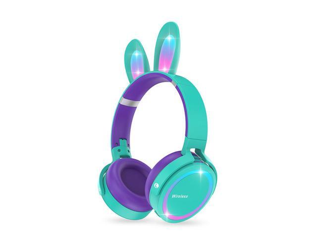 Click here for Gemdeck Kids Headphones Cat Ear LED Light Up Folda... prices
