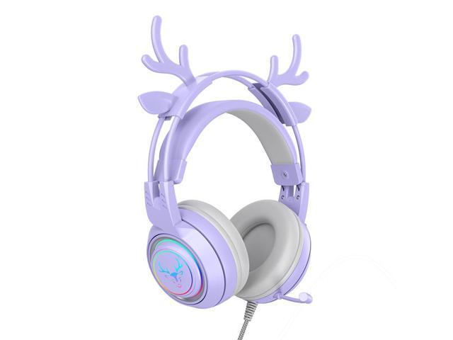 Click here for Gemdeck Wired Headphones Cute Antler Bluetooth Fol... prices