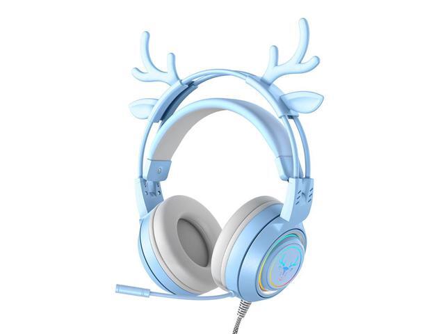 Click here for Gemdeck Wired Headphones Cute Antler Bluetooth Fol... prices