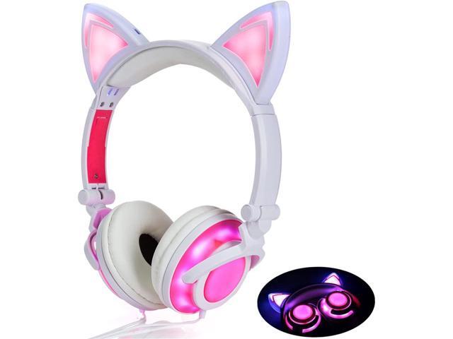 Click here for Gemdeck Cat Ear Headphones for Kids  LED Light wit... prices