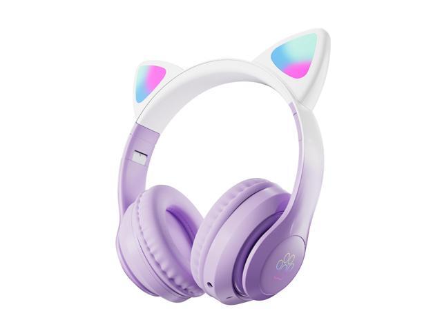 Click here for Gemdeck Wired Headphones Cute Cat Ear Headset Blue... prices