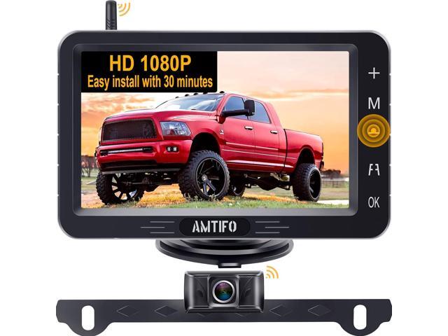 Click here for AMTIFO Wireless Backup Camera Touch Key - 5 Inch S... prices