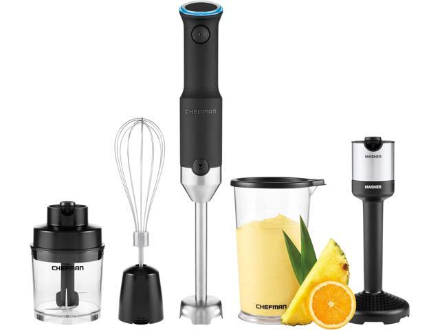 Click here for CHEFMAN Cordless Portable Immersion Blender 5-in-1... prices
