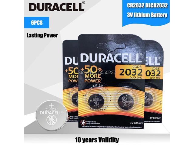 Click here for 6PCS for DURACELL CR2032 Button Cell Battery 3V Li... prices