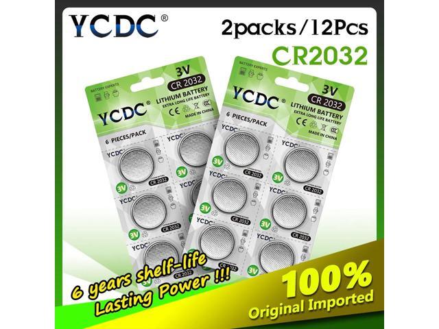 Click here for 12PCS CR2032 Button Battery DL2032 KCR2032 5004LC... prices