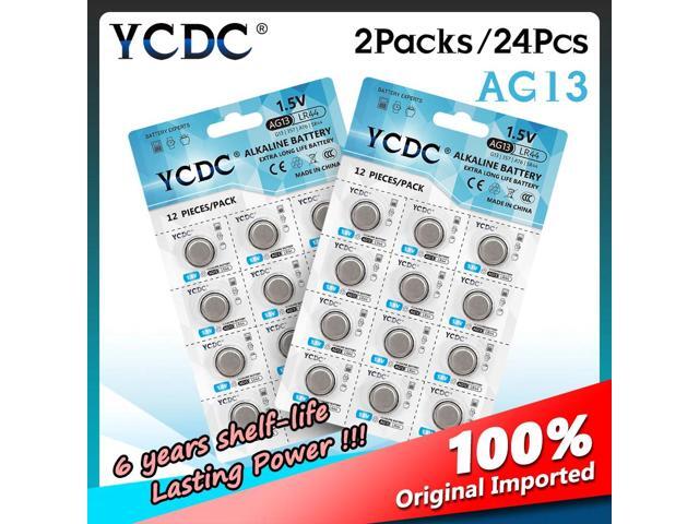 Click here for 24PCS/Lot Button Coin Cell 1.5V Batteries GP A76 G... prices