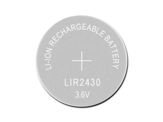 Click here for Li-ion Rechargeable Battery LIR2430 3.6V 1 PCS Lit... prices