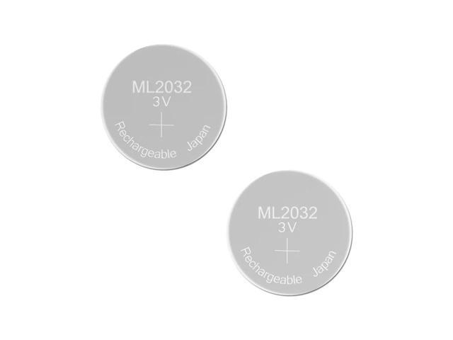 Click here for Rechargeable Battery ML2032 3V 2PCS Lithium Button... prices