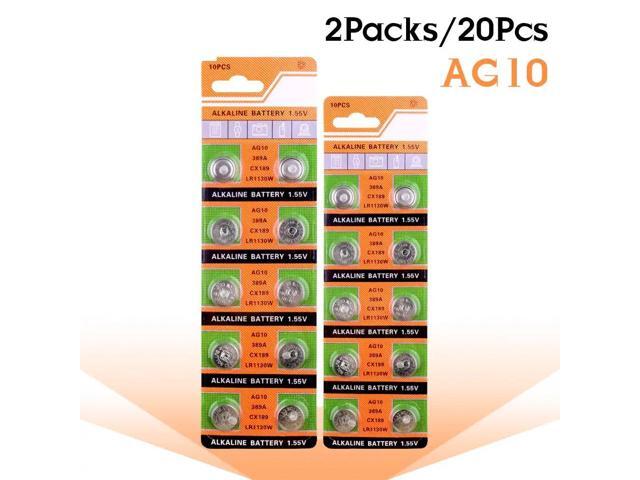 Click here for 20Pcs 1.5V Alkaline Cell Coin Battery189 389A 390A... prices