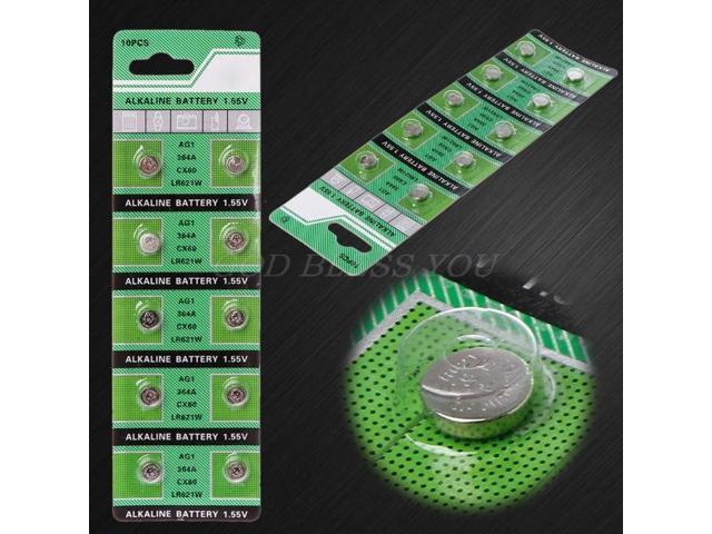 Click here for 10PCS Watch Battery AG1 1.55V 364 SR621SW LR621 62... prices