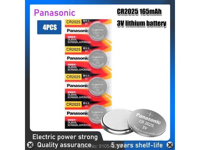 Click here for 4Pcs 3V CR2025 Button Coin Cell Lithium Battery Fo... prices