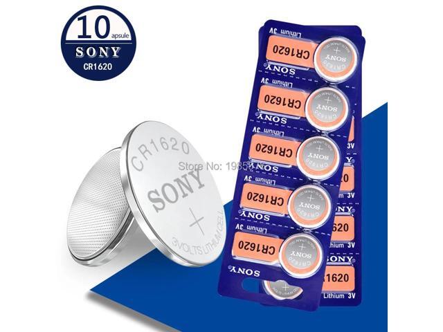 Click here for 10pcs For Sony CR1620 Button Battery ECR1620 DL162... prices