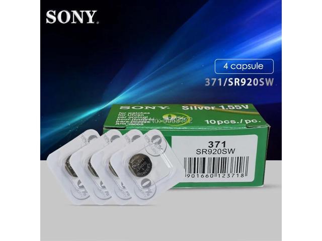 Click here for 4pcs FOR SONY 45mAh AG6 371 SR920SW LR920 371 L921... prices