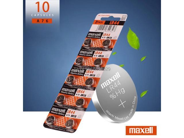 Click here for for Maxell 10pc 1.5V A76 AG13 G13A LR44 LR1154 357... prices