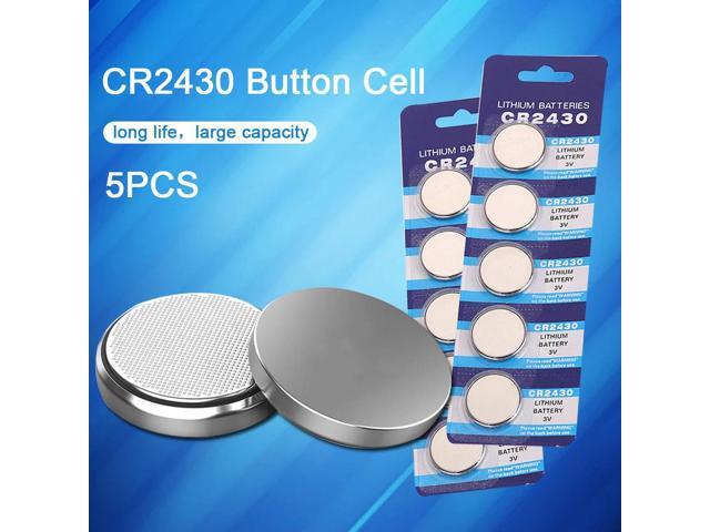Click here for 5PCS CR2430 Watch Battery Button Battery DL2430 BR... prices