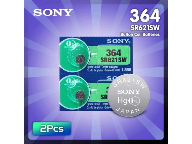 Click here for 2pcs For Sony 1.55V 364 SR621SW V364 SR60 SR621 AG... prices