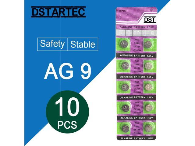 Click here for 10pcs/card 30mAh 1.55V AG 9 AG9 LR936 394 SR936SW... prices