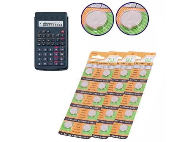 Click here for 10PCS/LOT AG10 LR1130 LR1131 389 Button Battery Bi... prices