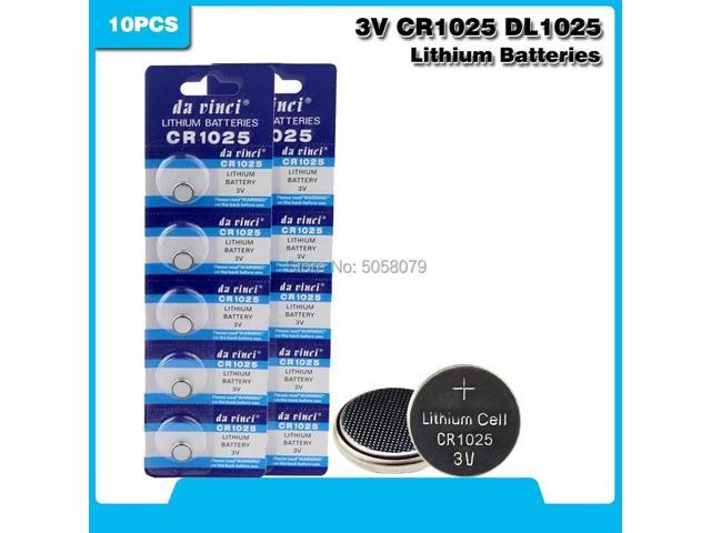 Click here for 10pcs/pack CR1025 Lithium Button Battery DL1025 BR... prices