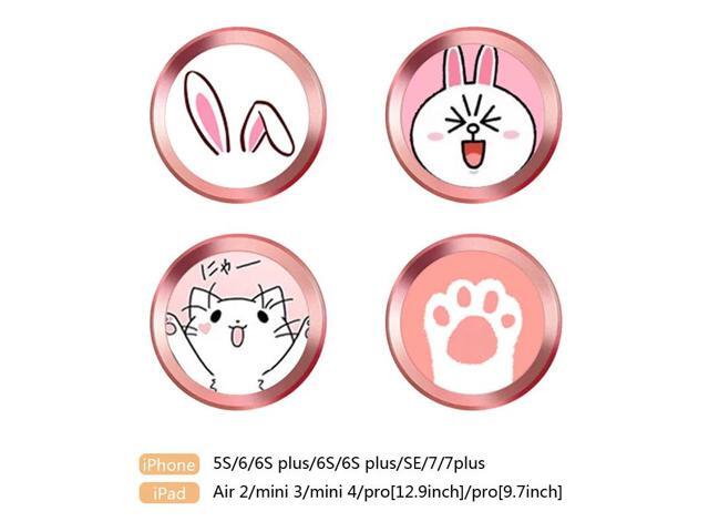 Click here for Cute Cartoon Touch ID Home Button Sticker For iPho... prices