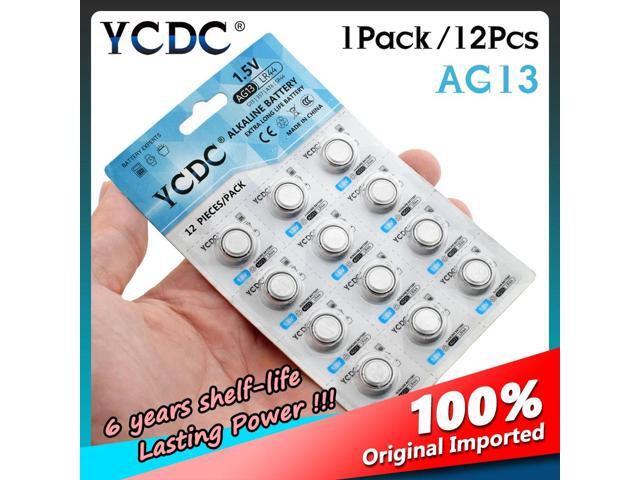 Click here for 12pcs/1Card AG 13 Button Battery 1.5V SR44SW L1154... prices
