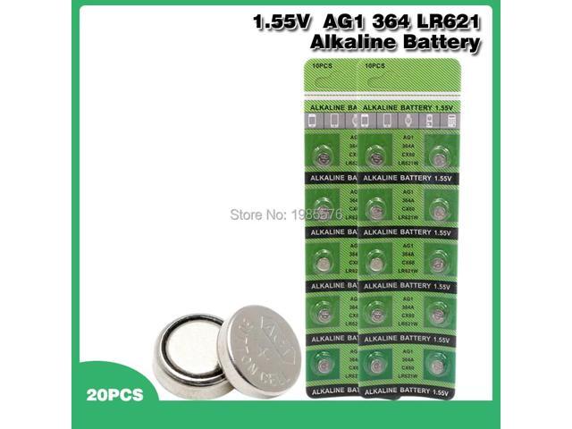 Click here for 20pcs 1.55V AG1 Alkaline Batteries SGS Test Standa... prices