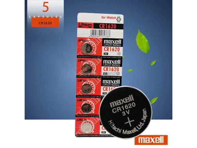 Click here for Hot For Maxell battery 5pc cr1620 cr 1620 3v butto... prices
