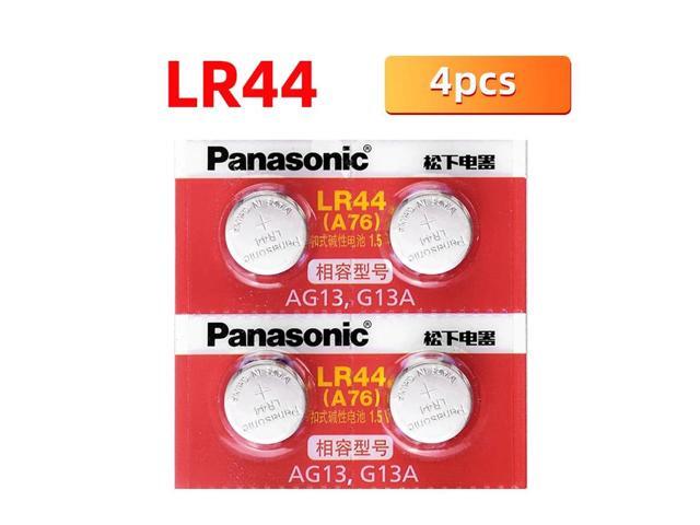 Click here for 4PCS/lot LR44 A76 1.5V Alkaline Batteries AG13 SR1... prices
