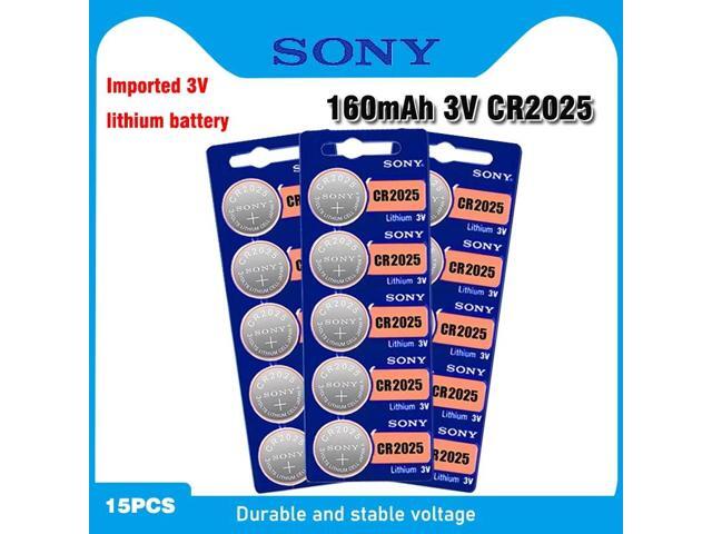 Click here for 15pcs For SONY cr2025 3v button cell coin lithium... prices