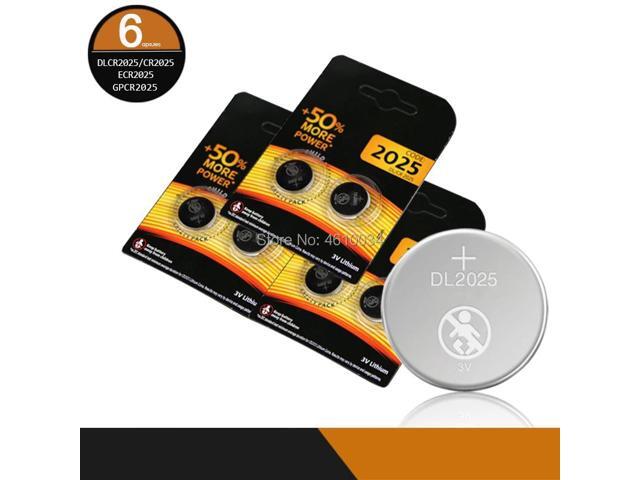 Click here for 6pcs brand battery for DURACELL cr2025 3v button c... prices