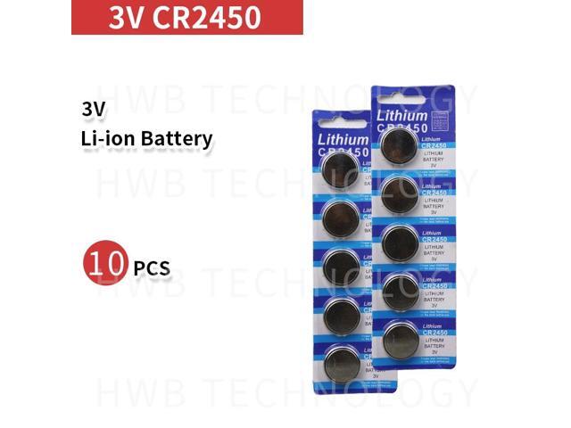 Click here for 10pcs CR2450 button cell coin battery 2450 ECR2450... prices