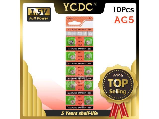 Click here for 10pcs 1.55v Ag5 D309 D393 G5 G5A L754 LR48 LR754 R... prices