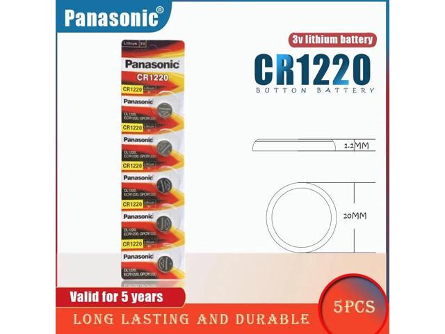 Click here for 5PCS/lot CR1220 Button Cell Battery 3V Lithium Bat... prices