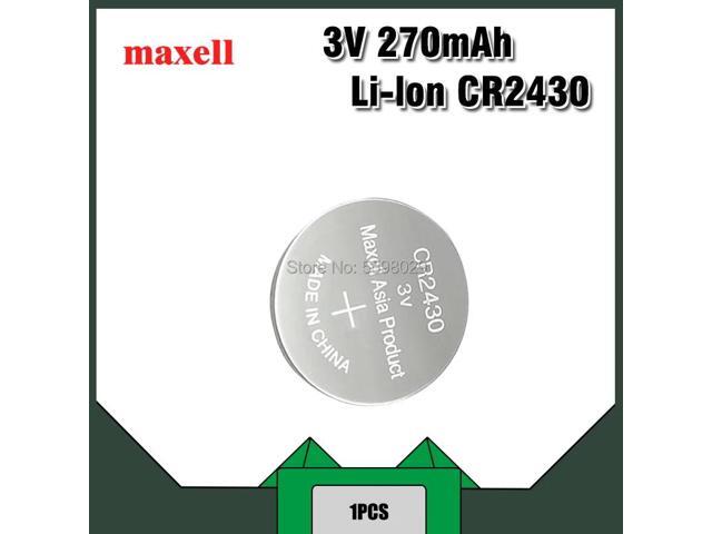 Click here for Maxell CR2430 CR 2430 3V Lithium Button Cell Batte... prices