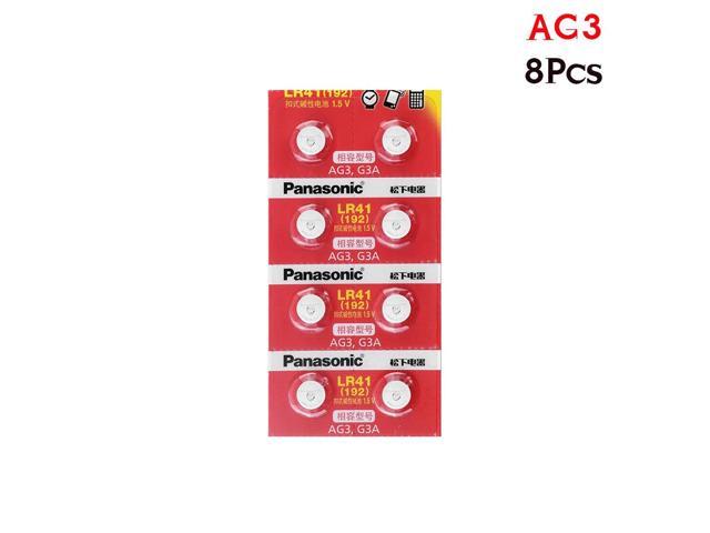Click here for 8Pcs AG3 LR41 192 V3GA Coin Button Battery Cell 1.... prices