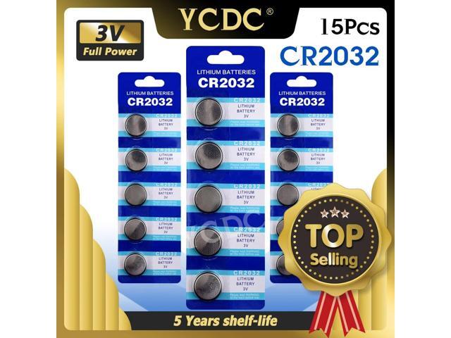 Click here for 15pcs CR2032 CR 2032 Lithium 3V Button Cell Coin B... prices