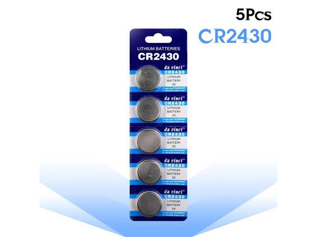 Click here for 5pcs CR2430 Li-Po Lithium Button Coin Cell DL2430... prices