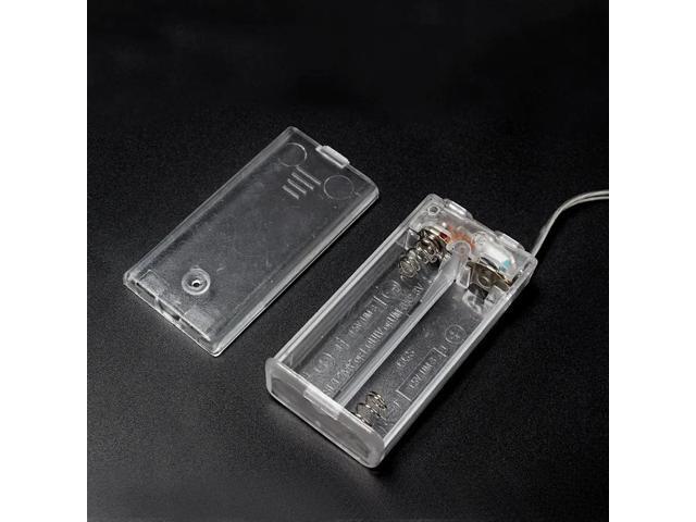 Click here for 1PCS 3V Transparent Battery Box 2xAA Battery Holde... prices