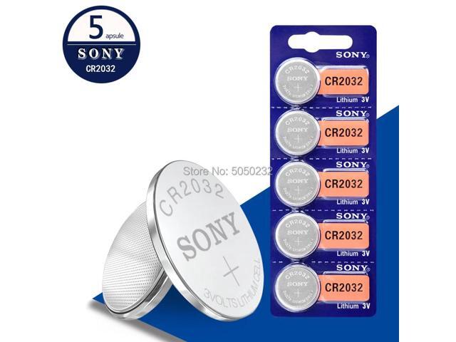 Click here for 5pcs For SONY CR2032 Lithium Button Coin Cell Batt... prices