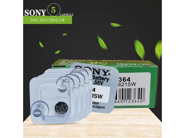 Click here for For Sony 5pcs SR621SW Silver Oxide for Watch AG1 3... prices